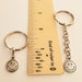 Smiley Face Keychain 90s Key Ring Backpack or Purse Charm - Etsy