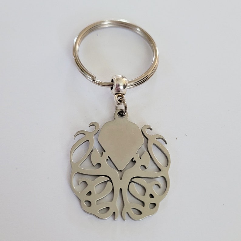 Cthulhu Keychain, HP Lovecraft, Backpack or Purse Charm, Zipper Pull ...