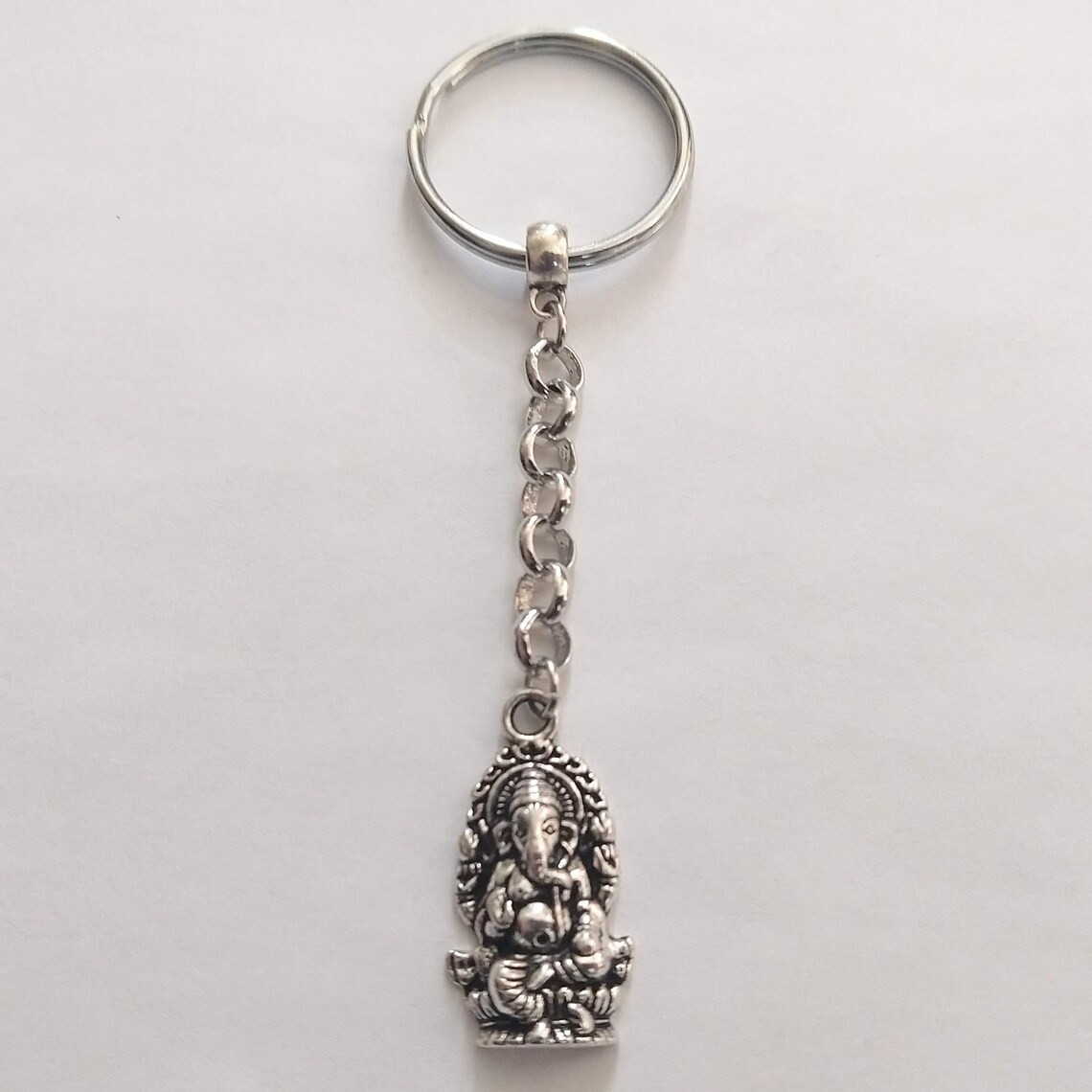 Ganesh Keychain Hindu Elephant Keyring Backpack or Purse - Etsy