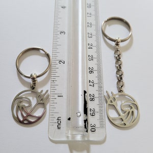 Poseidon Trident Keychain, Greek Mythology, Backpack or Purse Charm ...