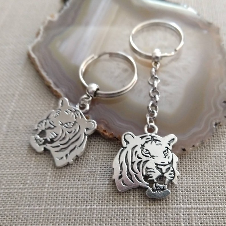 Tiger Key Chain Vintage Detroit Tigers Logo - Etsy