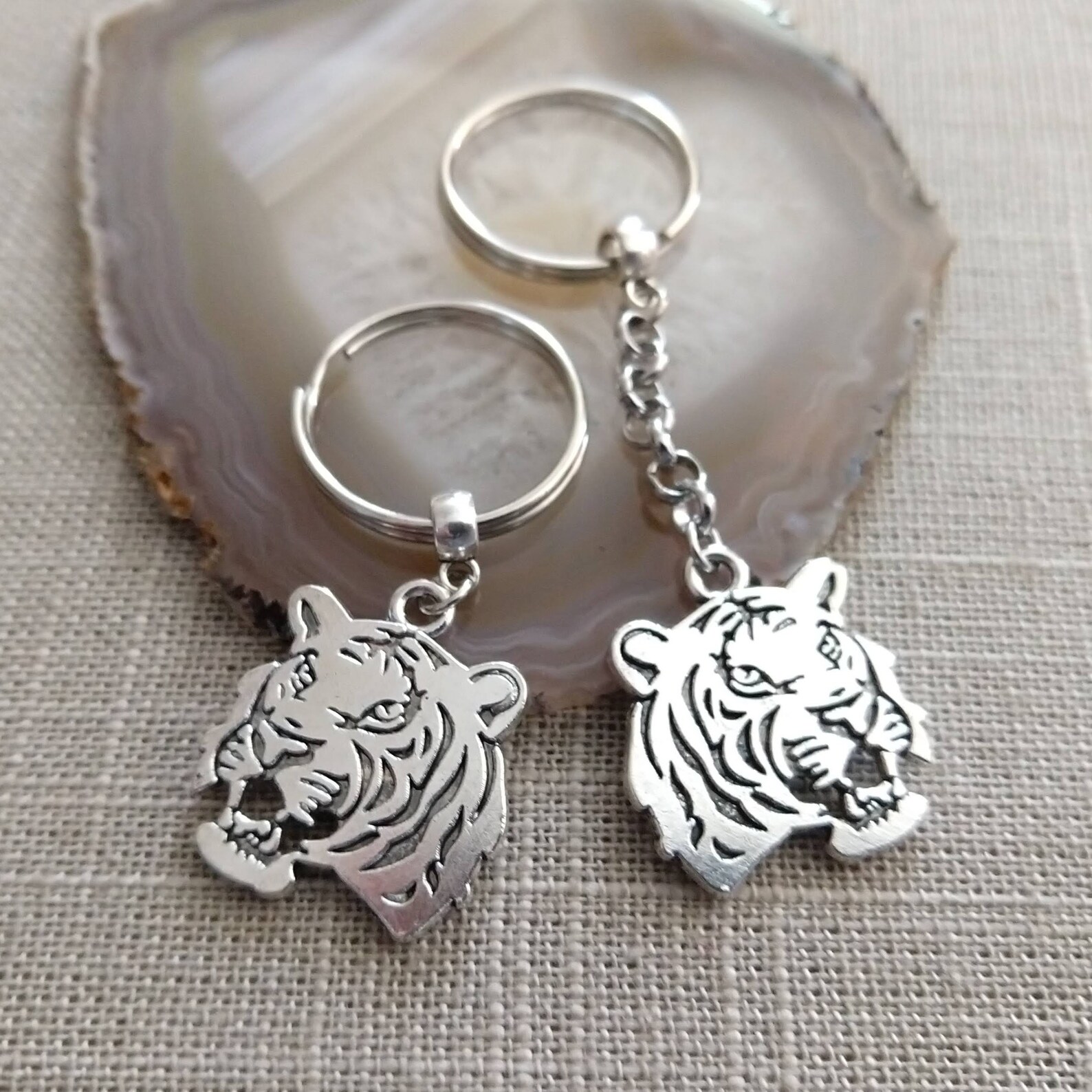 Tiger Key Chain Vintage Detroit Tigers Logo - Etsy