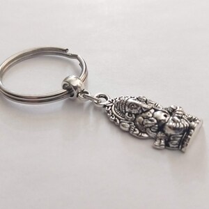 Ganesh Keychain, Hindu Elephant Keyring, Backpack or Purse Charm ...