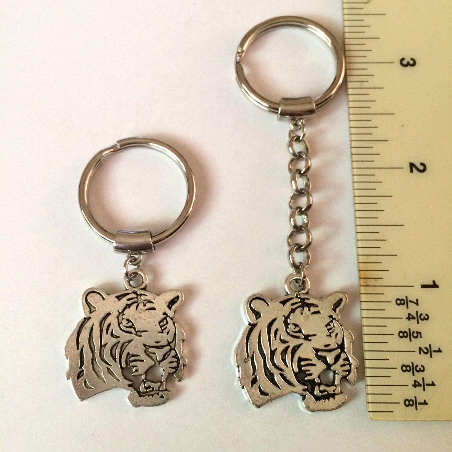 Tiger Key Chain Vintage Detroit Tigers Logo - Etsy