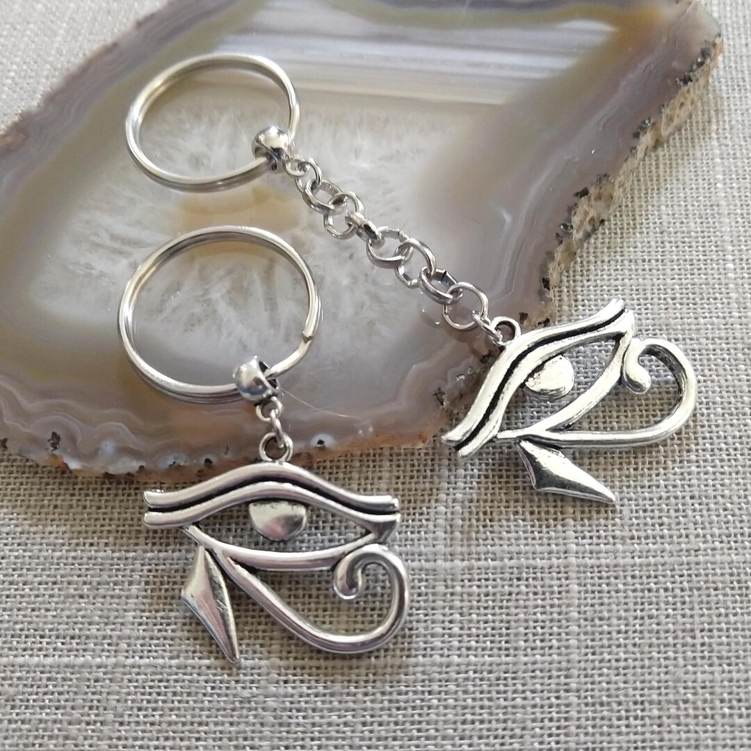 Eye of Horus Keychain / Eye of Ra Keychain / Eye of Ra Key Ring ...
