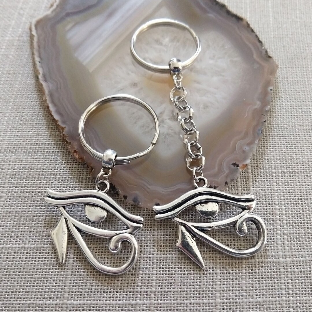 Eye of Horus Keychain / Eye of Ra Keychain / Eye of Ra Key Ring ...