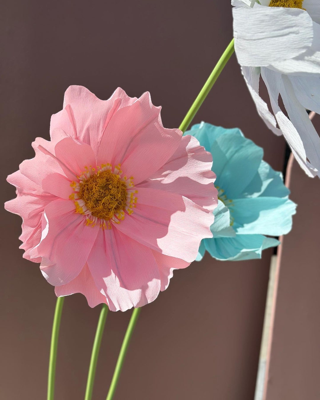 Handmade Giant Free Standing Paper Flowers Large Wedding Decorations ...