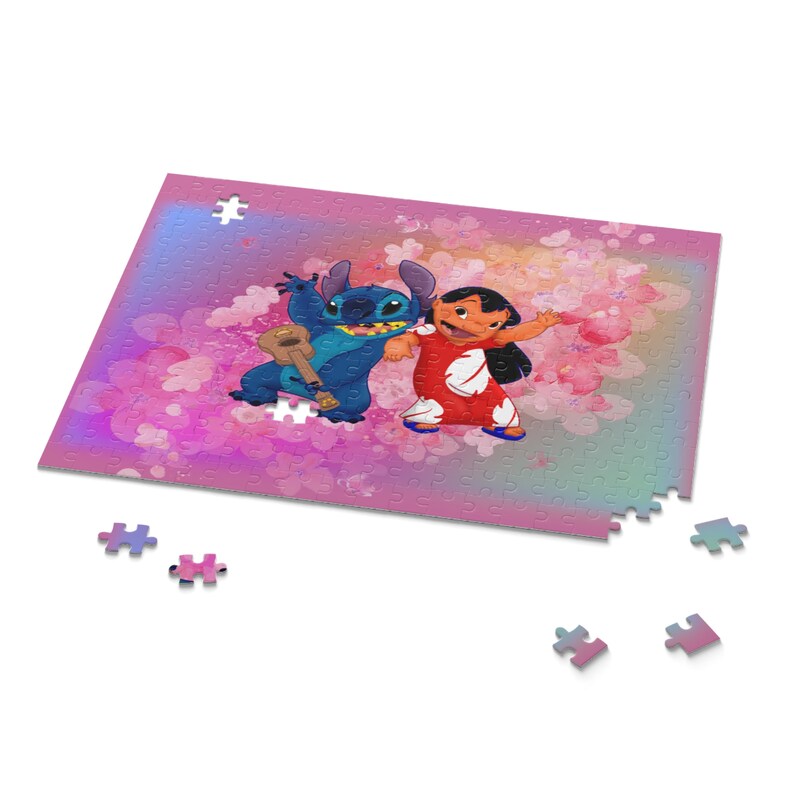 Lilo and Stitch Puzzle 252-piece - Etsy