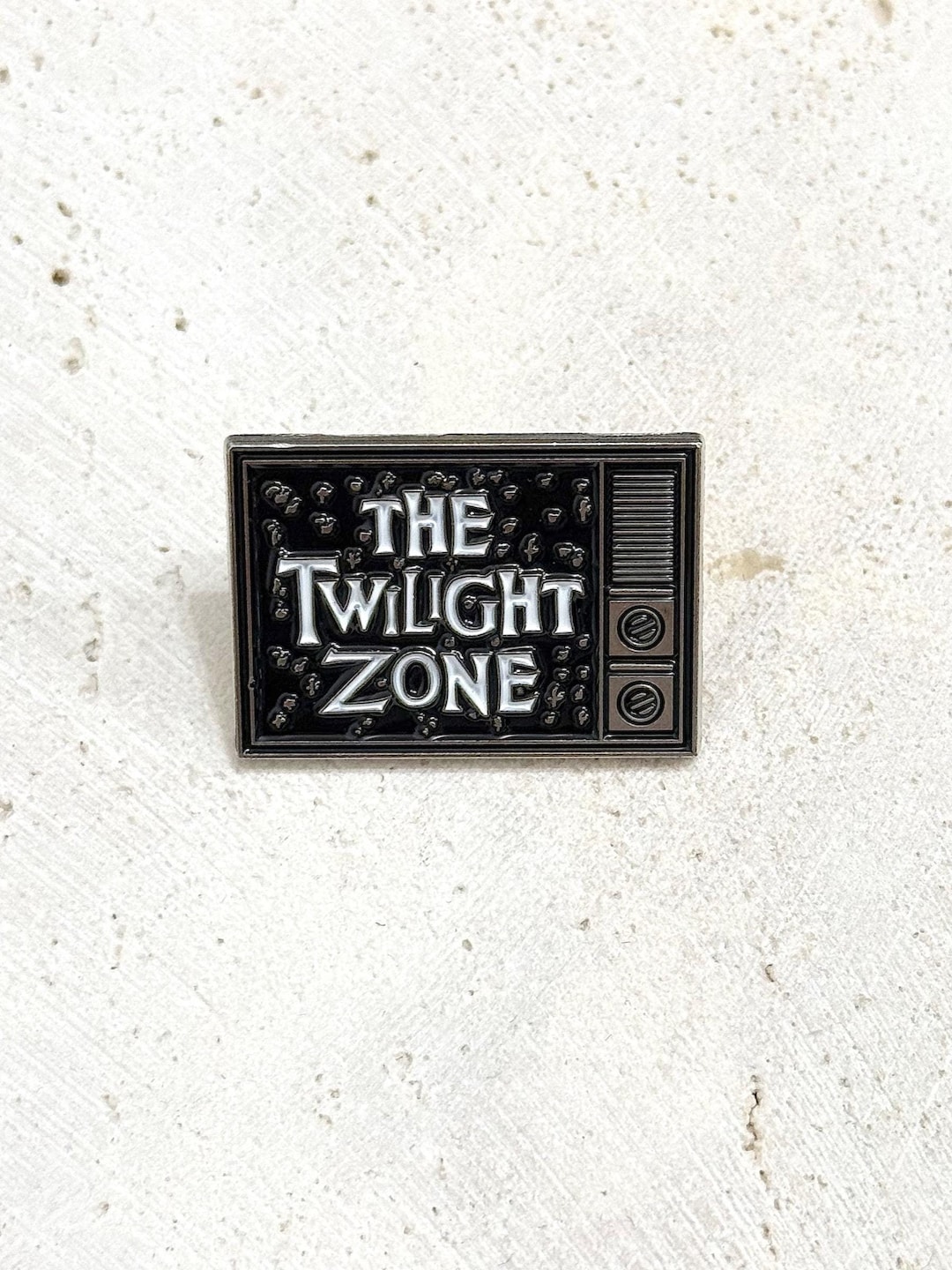 Twilight Zone Pin Badge Brooch, Vampire Zone, Vampire Lover, Halloween ...