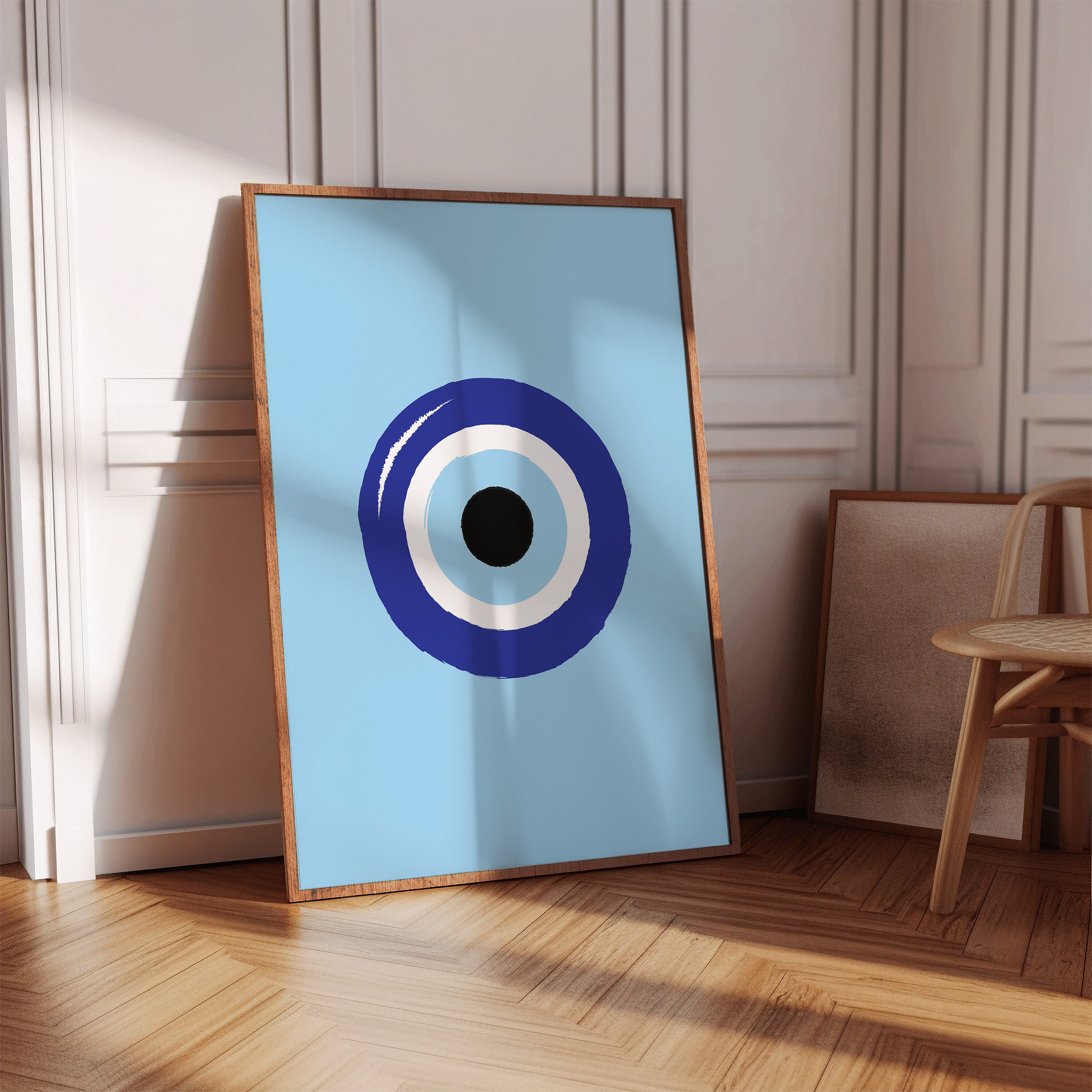 Evil Eye Wall Art , Evil Eye Protection Home Decor , Evil Eye Poster ...