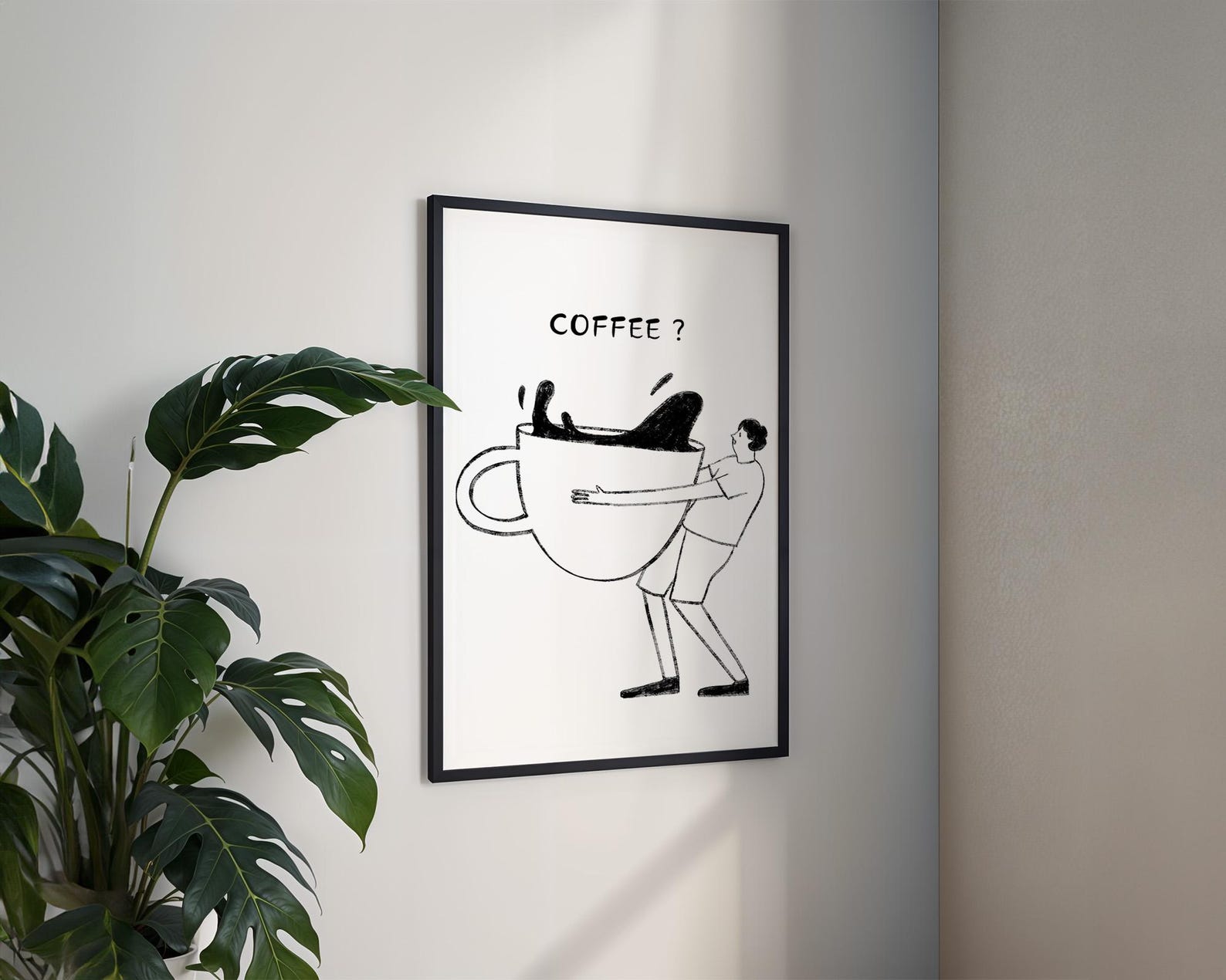 Coffee Print, Coffee Bar Poster, Coffee Art Print, Coffee Poster ...