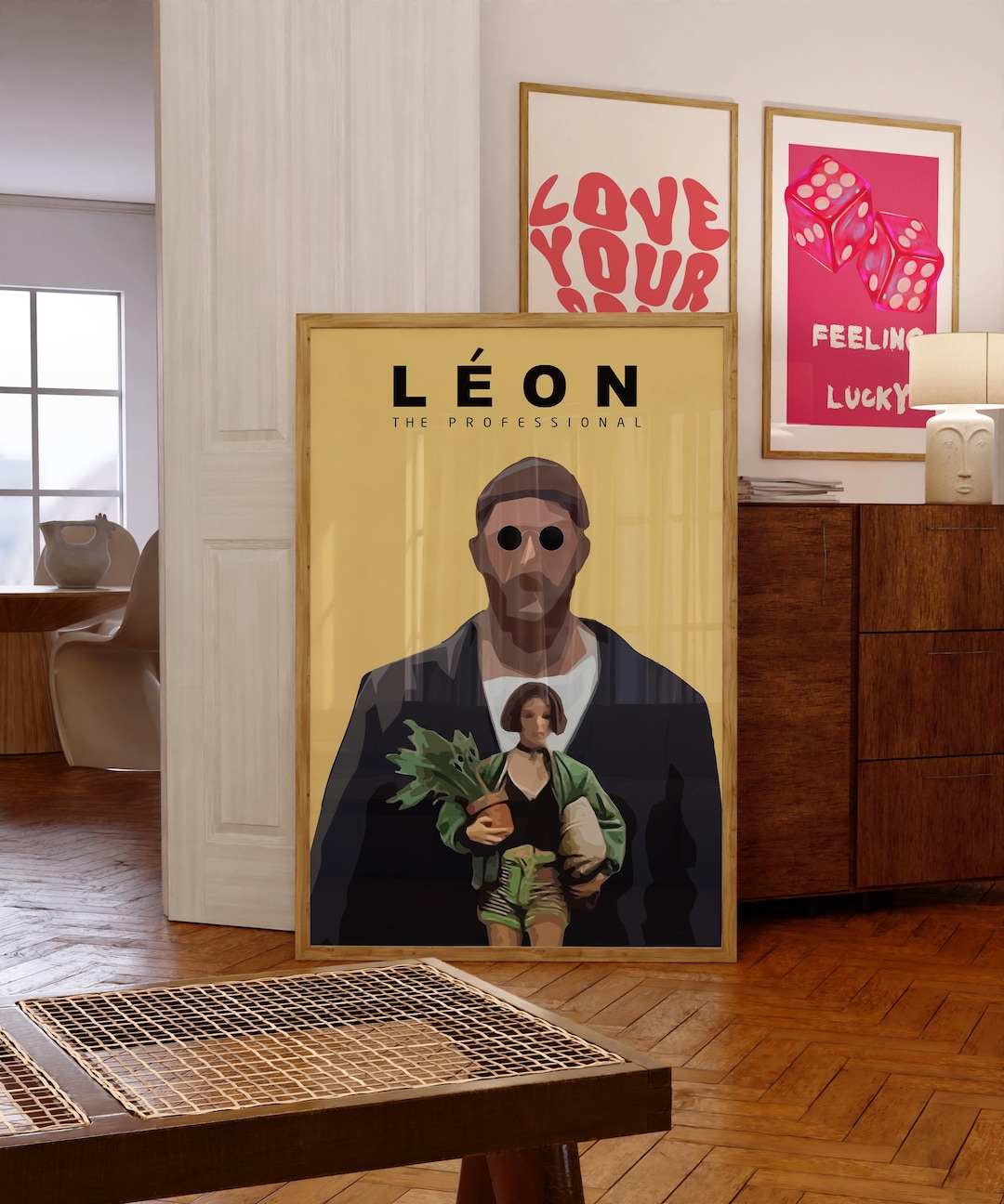 Léon Poster , Léon the Professional , Movie Poster , Mathilda Léon ...