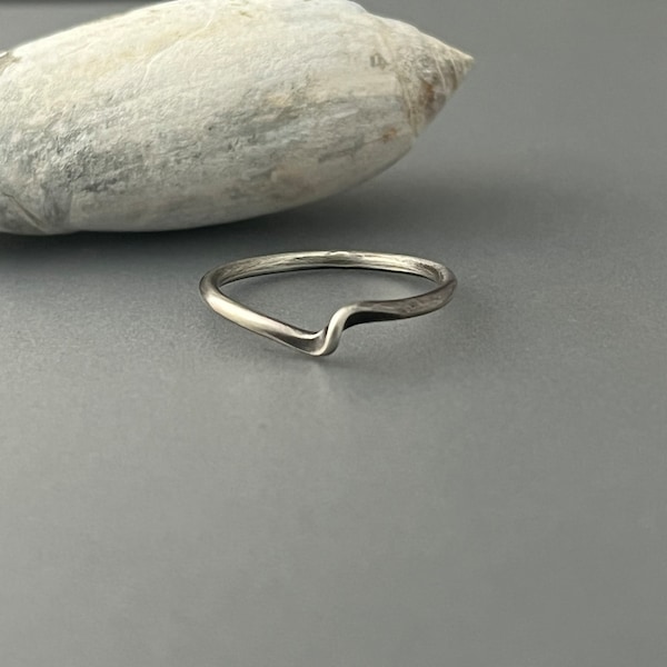 Silver Twisted Ring - Etsy