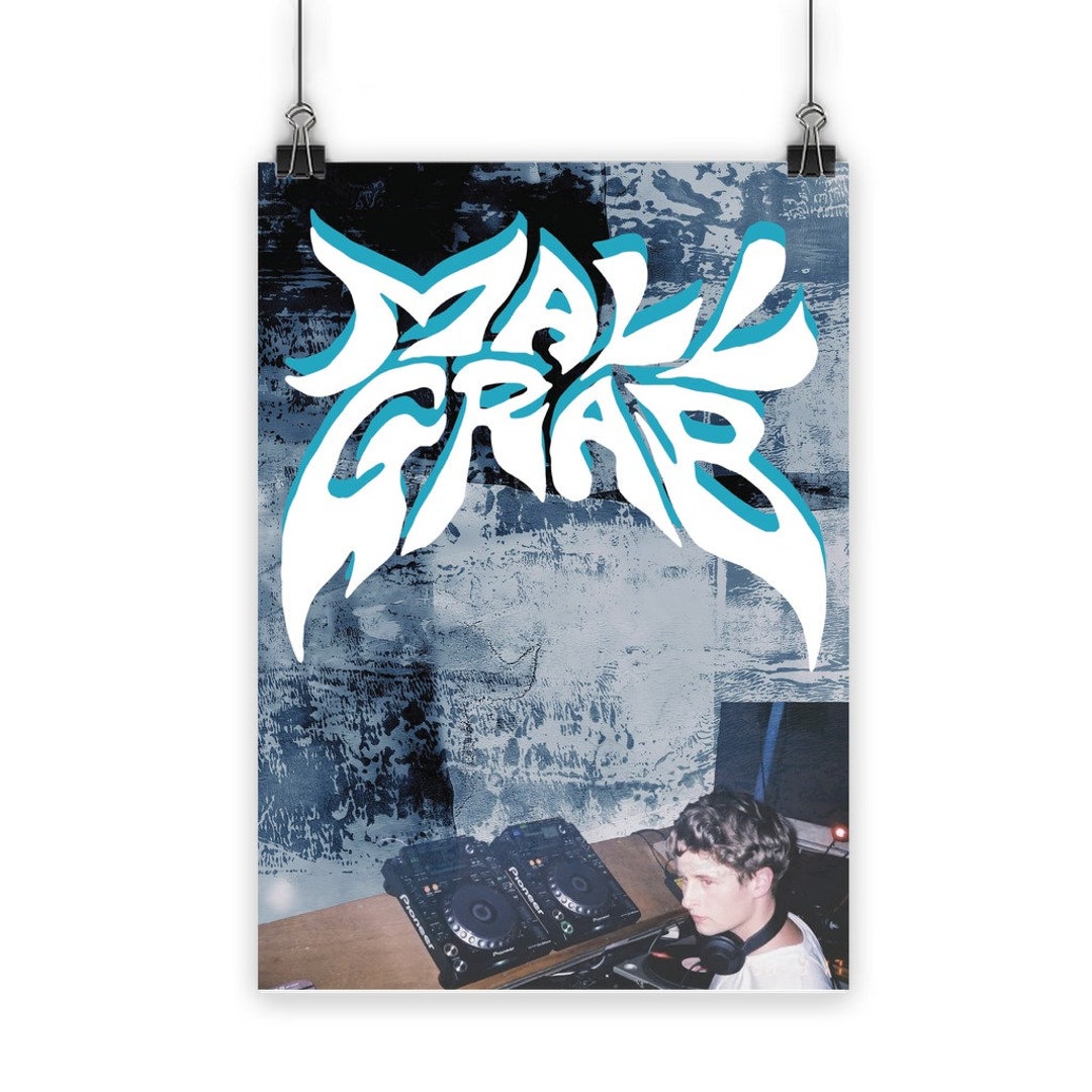MALL GRAB Classic Poster - Etsy