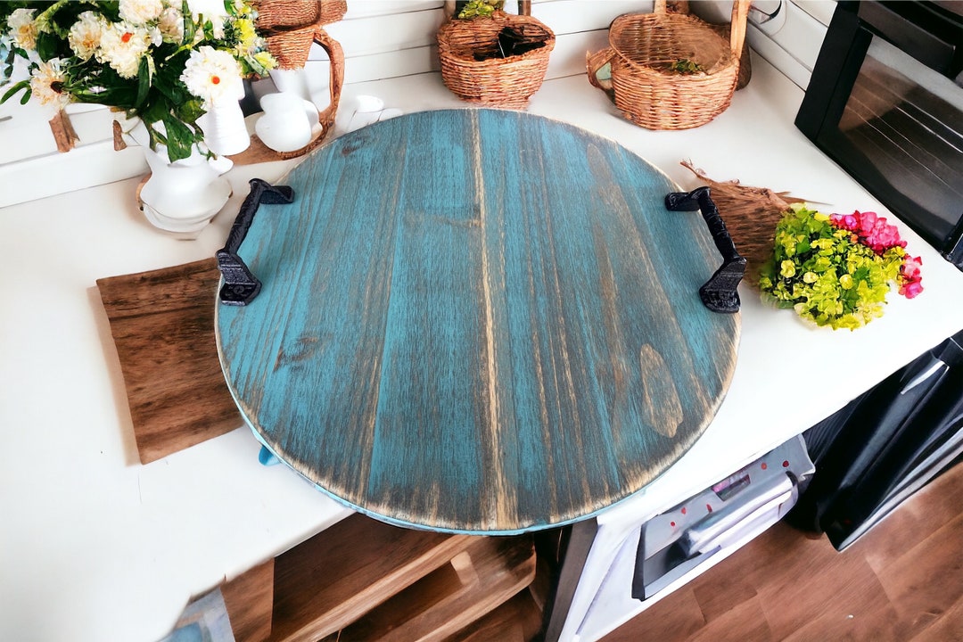 Farmhouse Centerpiece Tray Rustic Centerpiece Tray Table Centerpiece ...