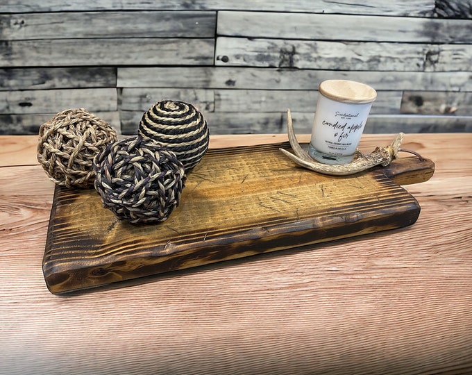 Farmhouse Centerpiece Tray Rustic Centerpiece Tray Table Centerpiece ...