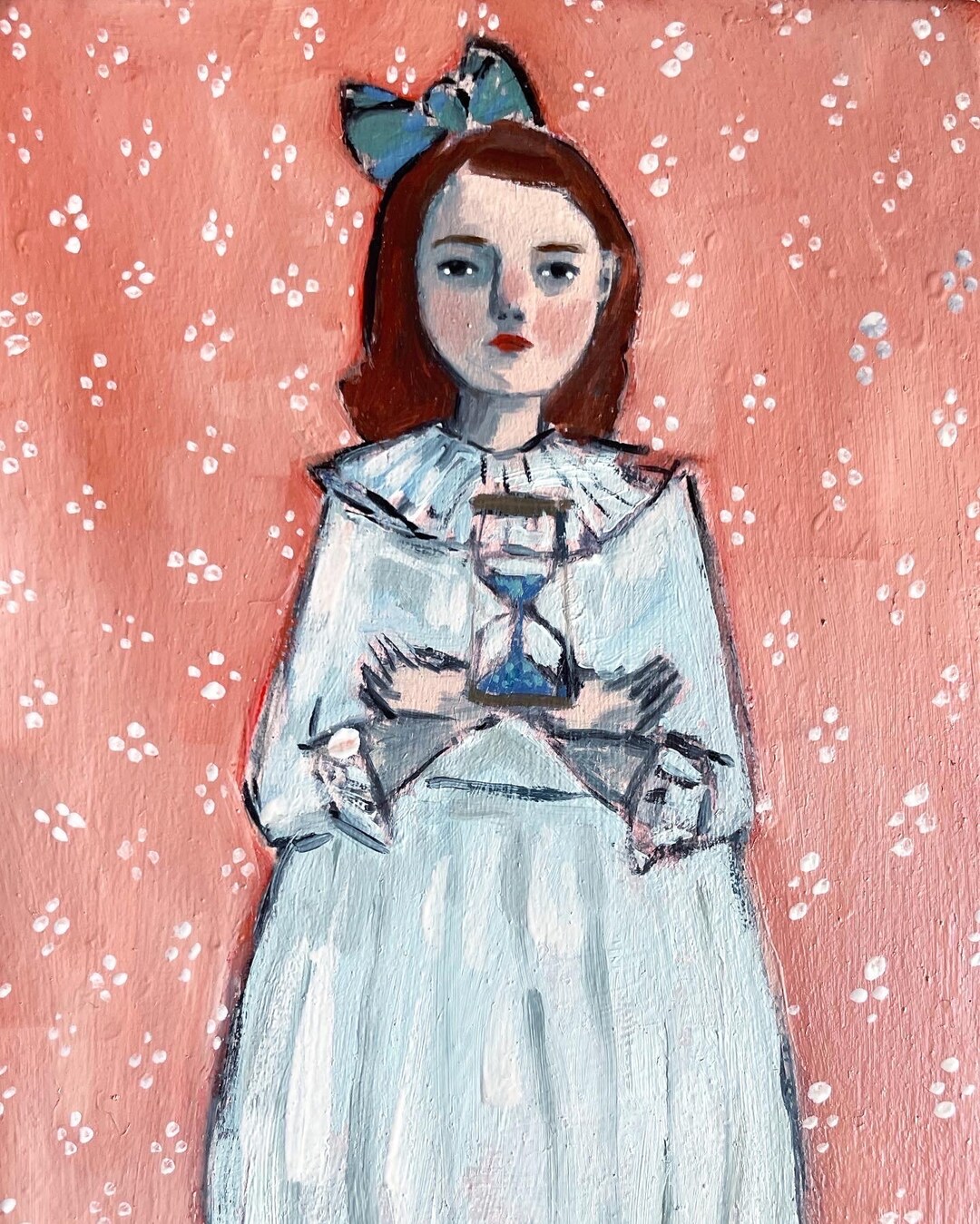 Avery Oil Painting, Original Art Oil Painting Portrait - Etsy