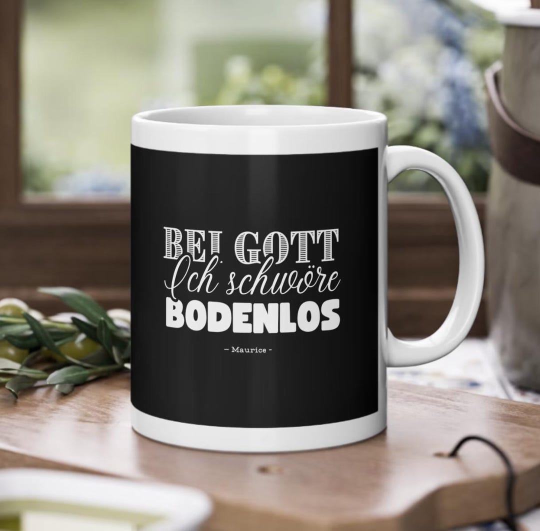 MAURICE Meme - BODENLOS, Kdrs, Humorous Mug, Trash TV Article, Funny ...