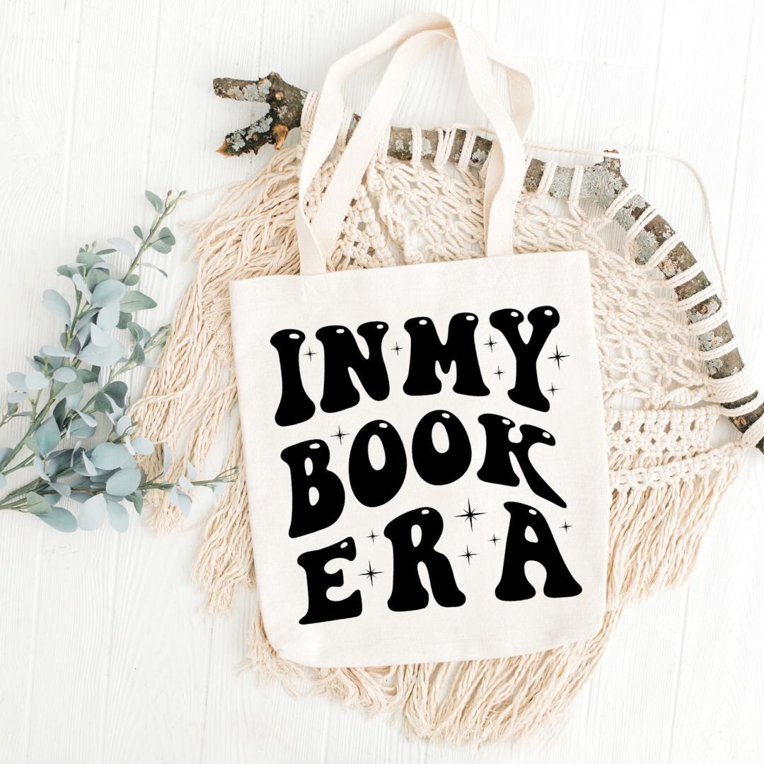 In My Book Era... Jute Bags for Book Lovers and Booktokers, Robust, 100 ...