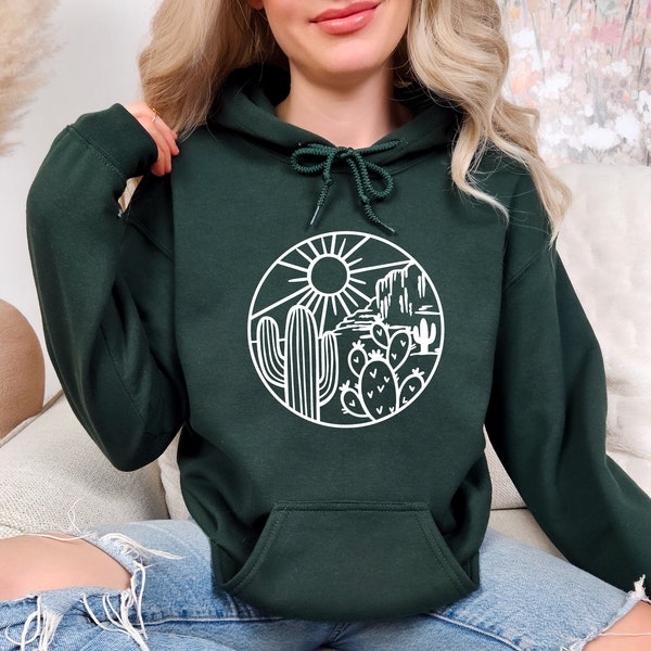Cactus Hoodie - Etsy