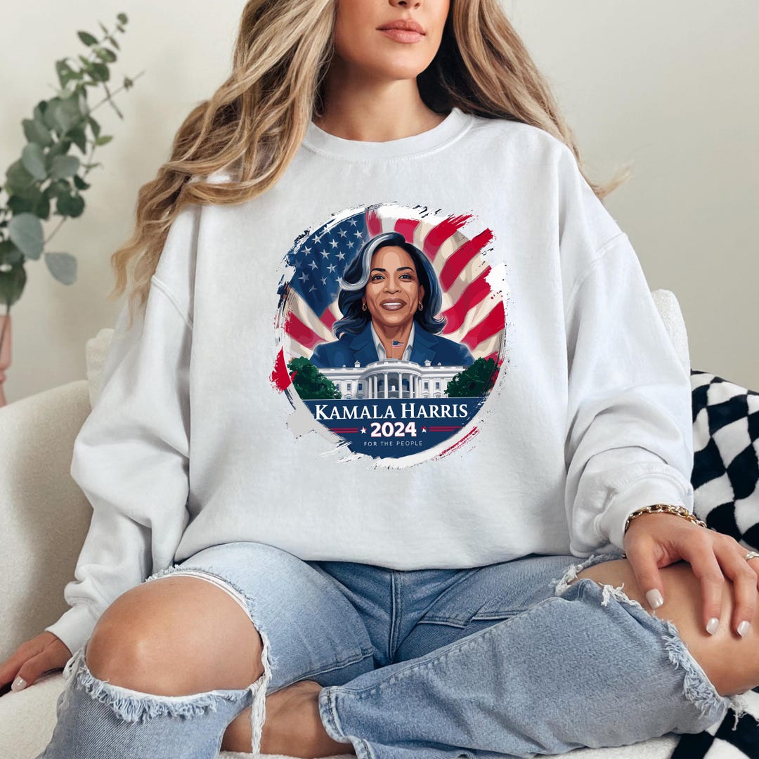 Kamala Harris 2024 for the People Sweater, Madam President Sweatshirt ...
