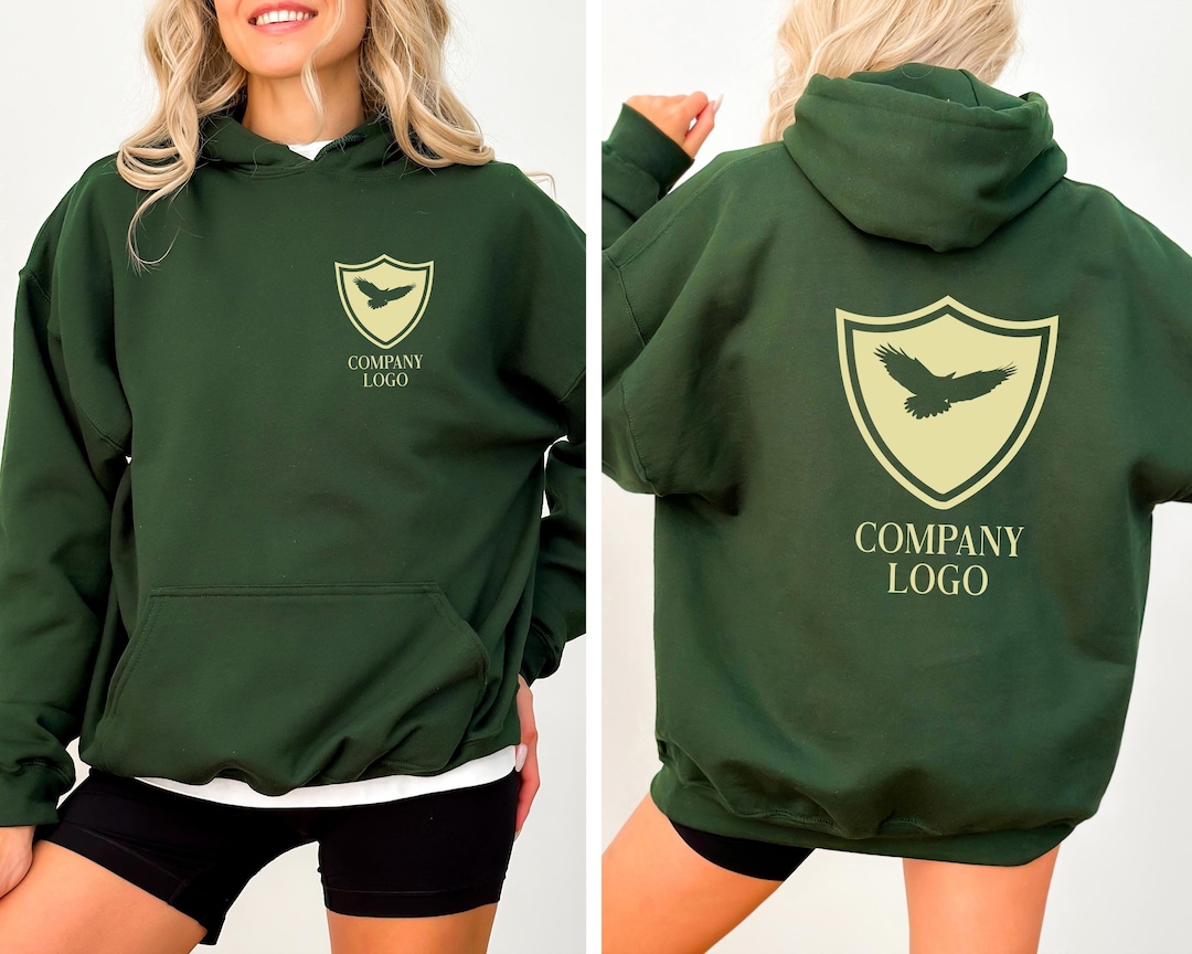 Custom Company Logo Hoodie, Your Design, Custom Design Hoodie ...