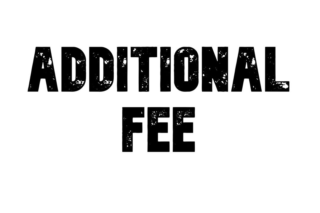 Additional Fee - Etsy