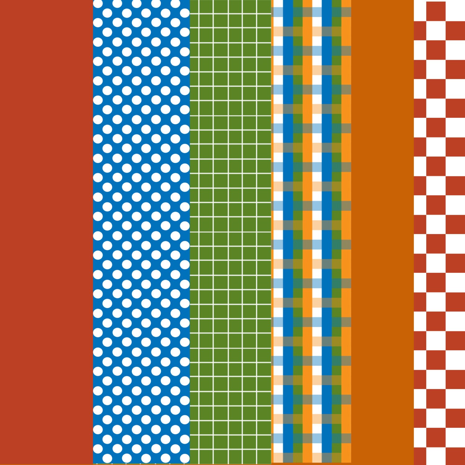 Paper Packz Great Outdoors camping Summer Digital Papers | Etsy