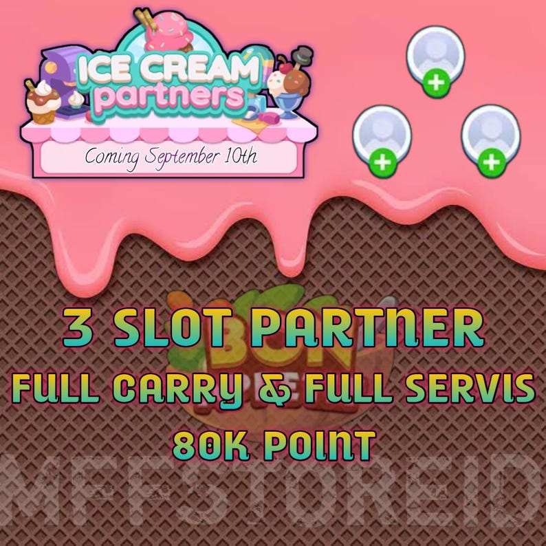 3 Slot Partner Monopoly_go { Ice_cream Partners } Full Carry Service ...