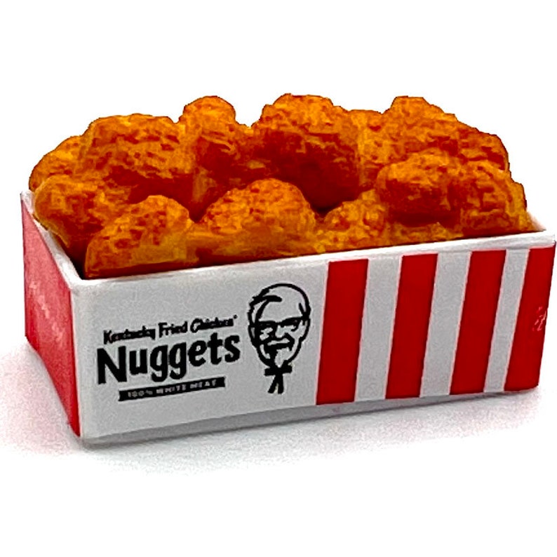 KFC Box of Chicken Nuggets Luxury Rare Zuru Toys 5 Surprise Kentucky ...