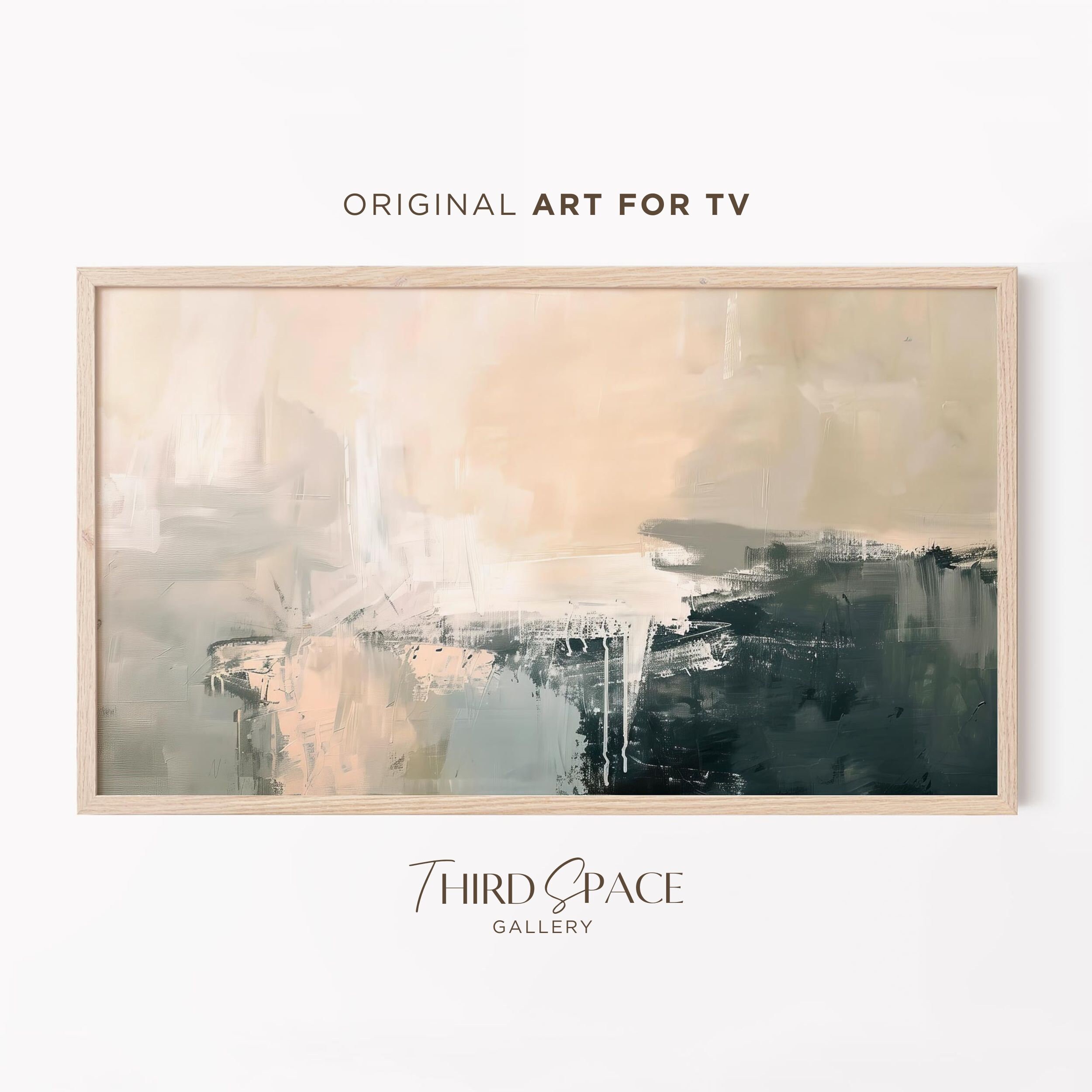 Abstract Art for Tv, Samsung Frame Tv Art, Contemporary Abstract ...