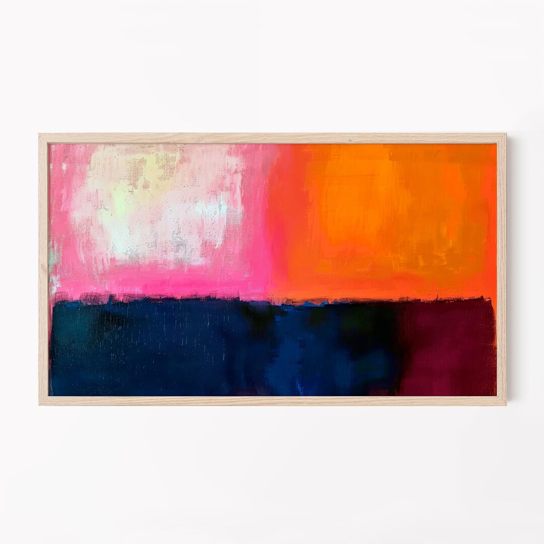 Mark Rothko Tv Art, Abstract Wall Art, Abstract Painting, Samsung Frame ...