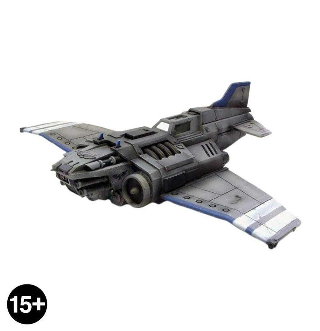 Warhammer 40k Imperial Navy Thunderbolt Heavy Fight Commission Painted ...