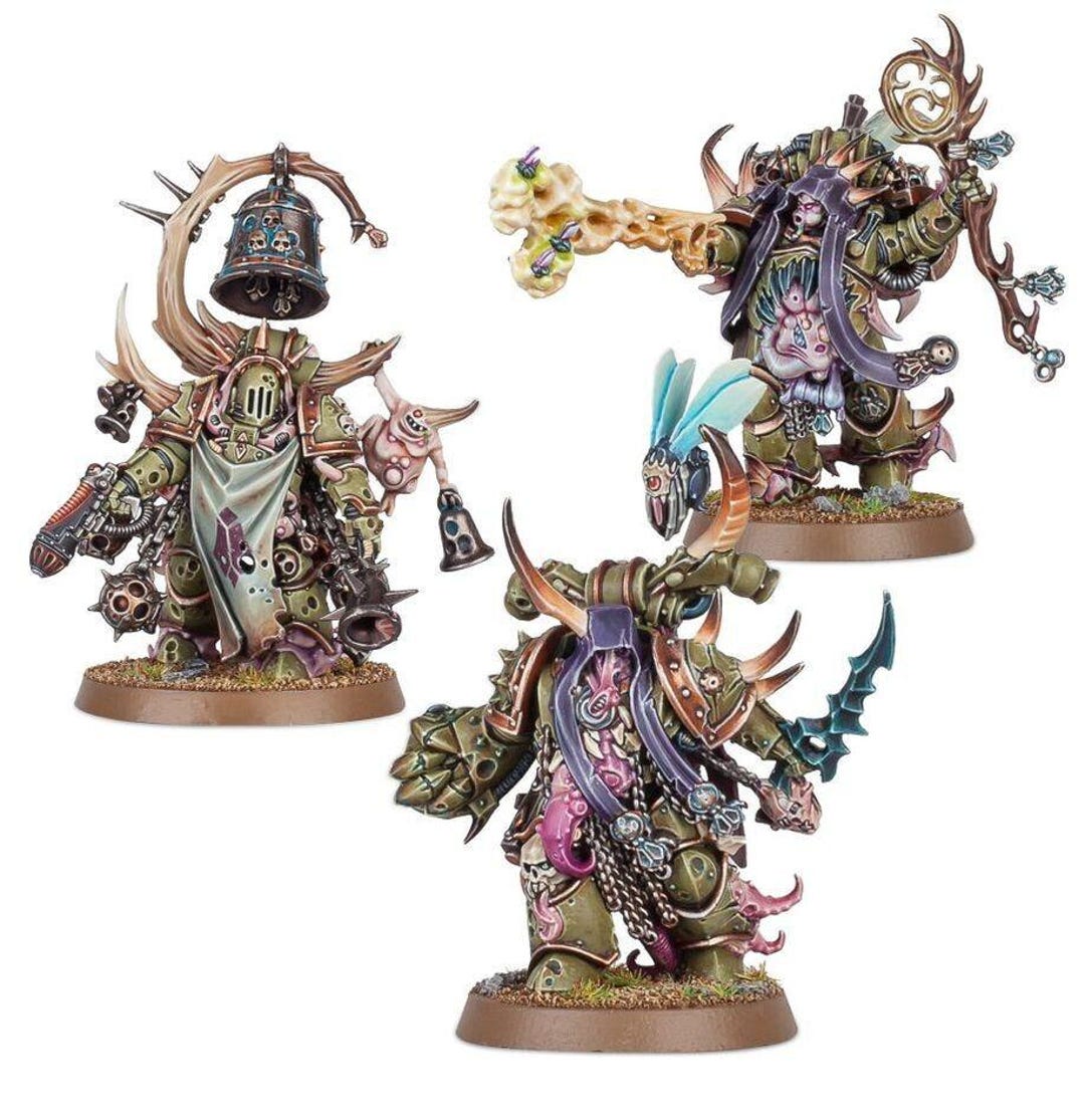 Warhammer 40k Deathguard Chosen of Mortarion - Commission Painted Box ...