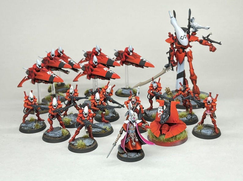 Warhammer 40k Necrons Flayed Ones Commission Painted Box Set - Etsy ...