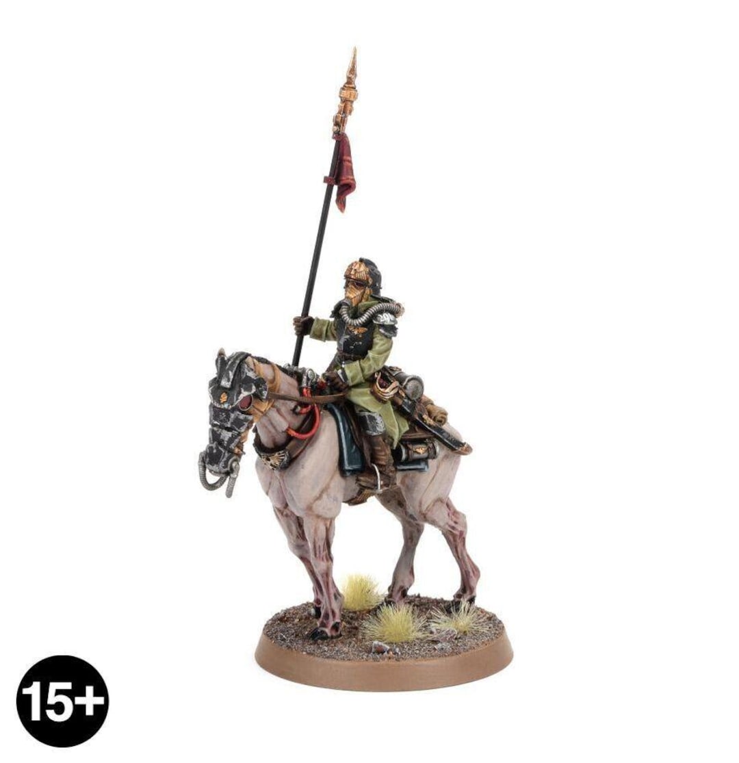 Warhammer 40k Death Korps of Krieg Death Rider 4 - Commission Painted ...