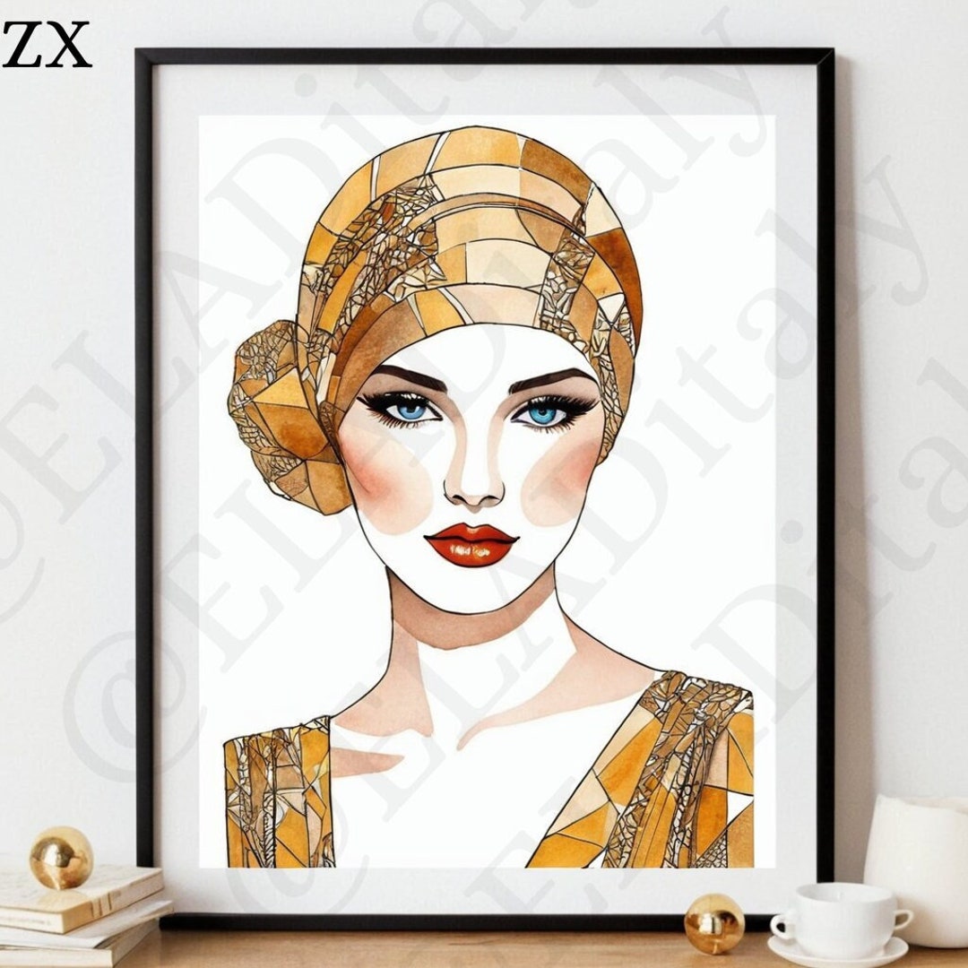 Fashion Illustration collection Z ZX - Etsy