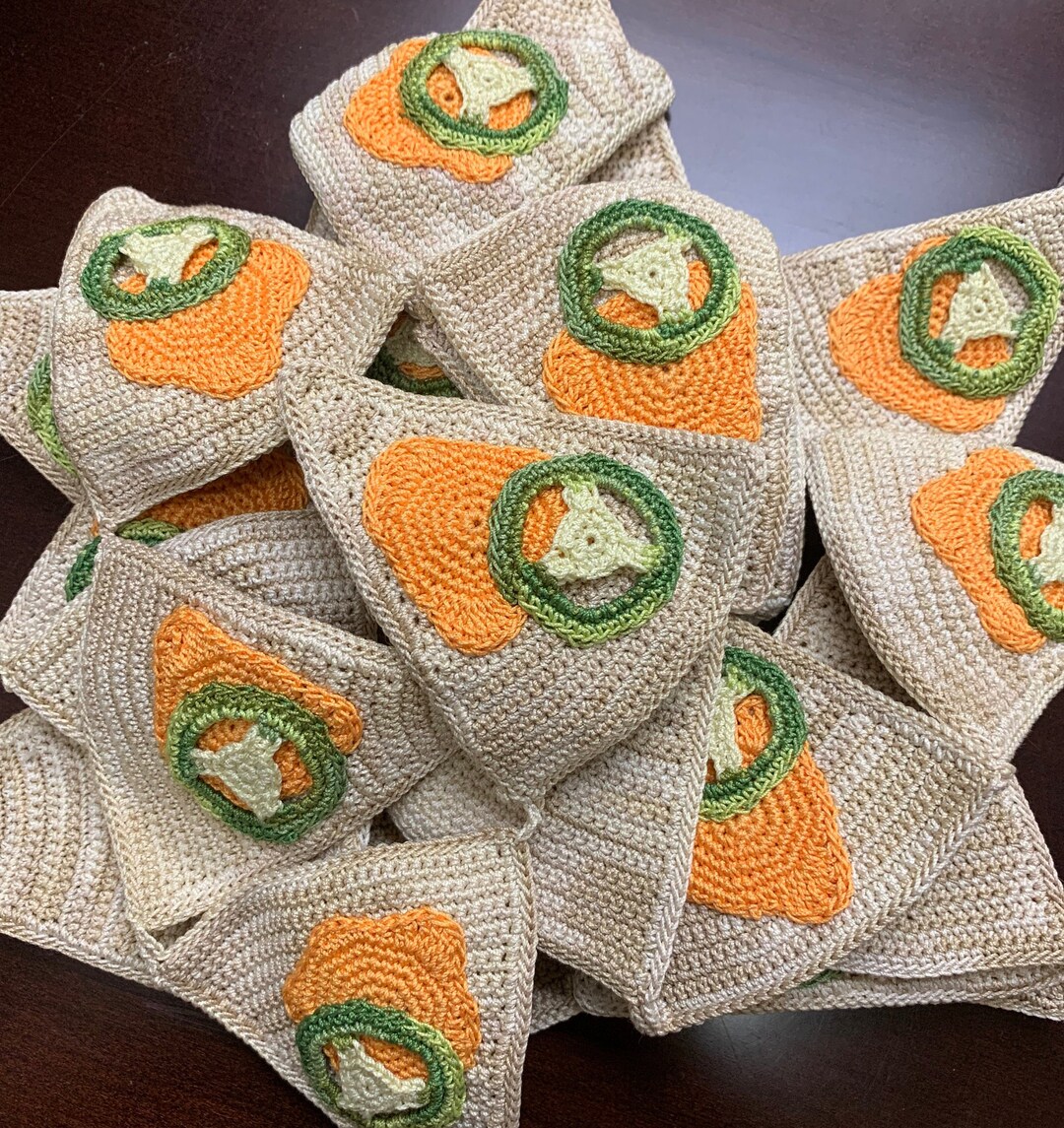 Nachos Garland Crochet Pattern - Etsy