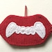 Wax Vampire Fangs Crochet Pattern - Etsy