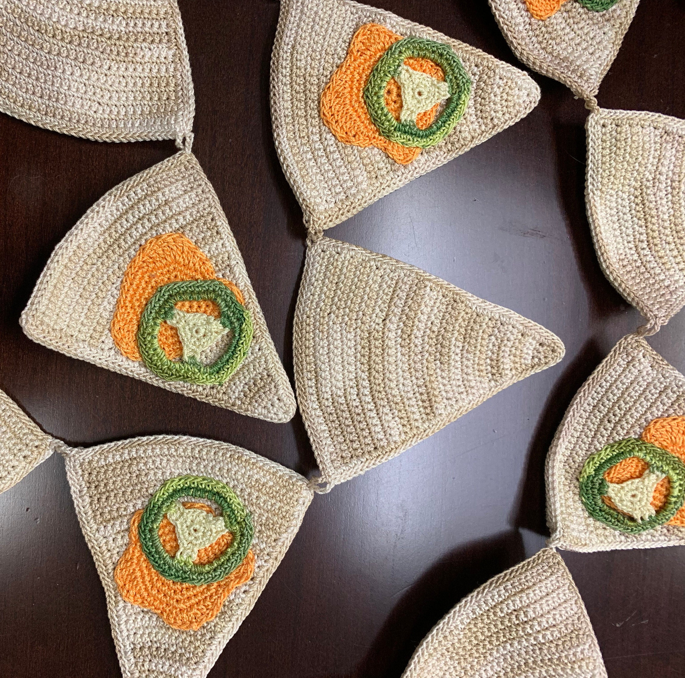 Nachos Garland Crochet Pattern - Etsy