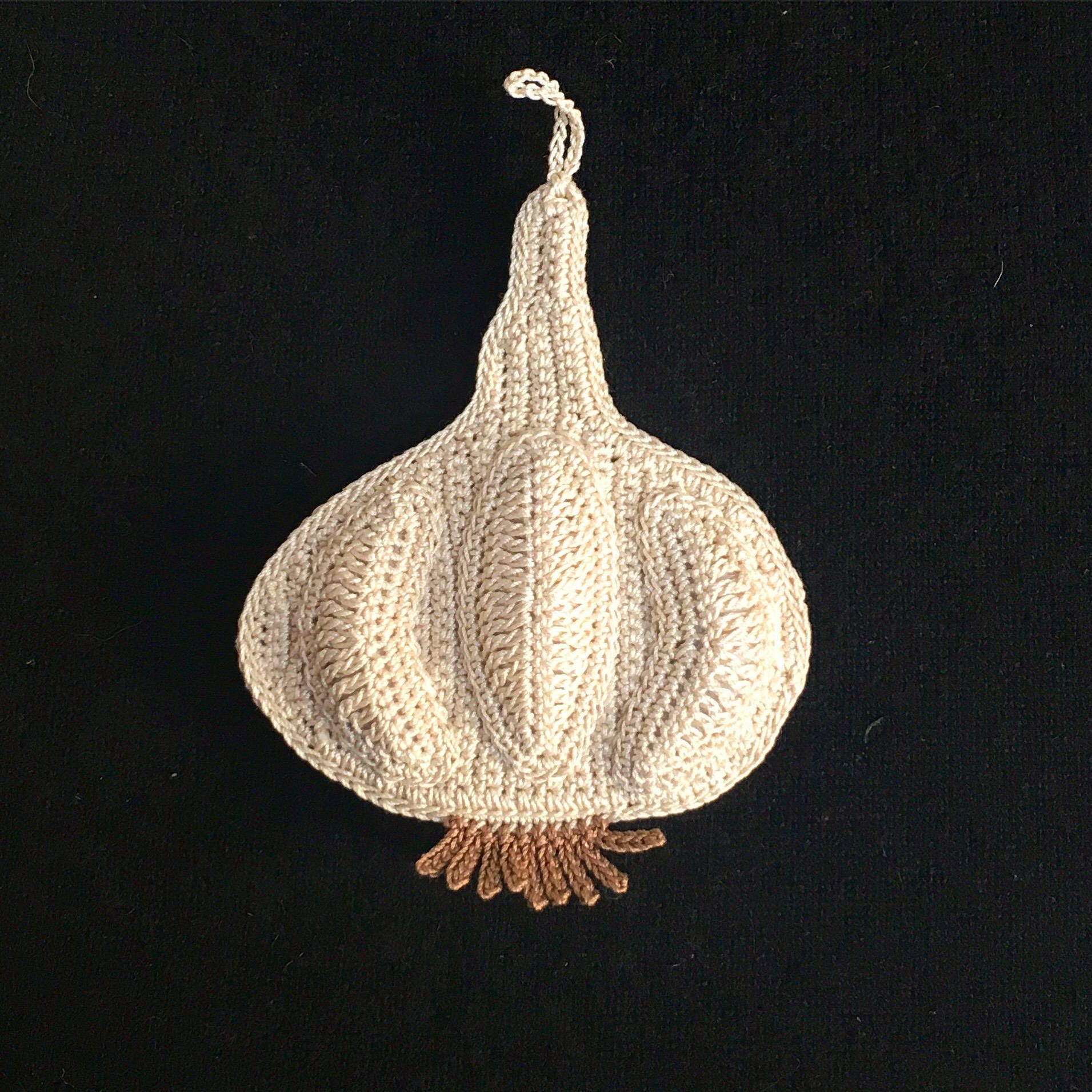 Garlic Bulb Applique/ornament Crochet Pattern - Etsy