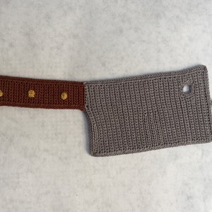 Crocheted Cleaver Applique/ornament Pattern (pattern Only) - Etsy