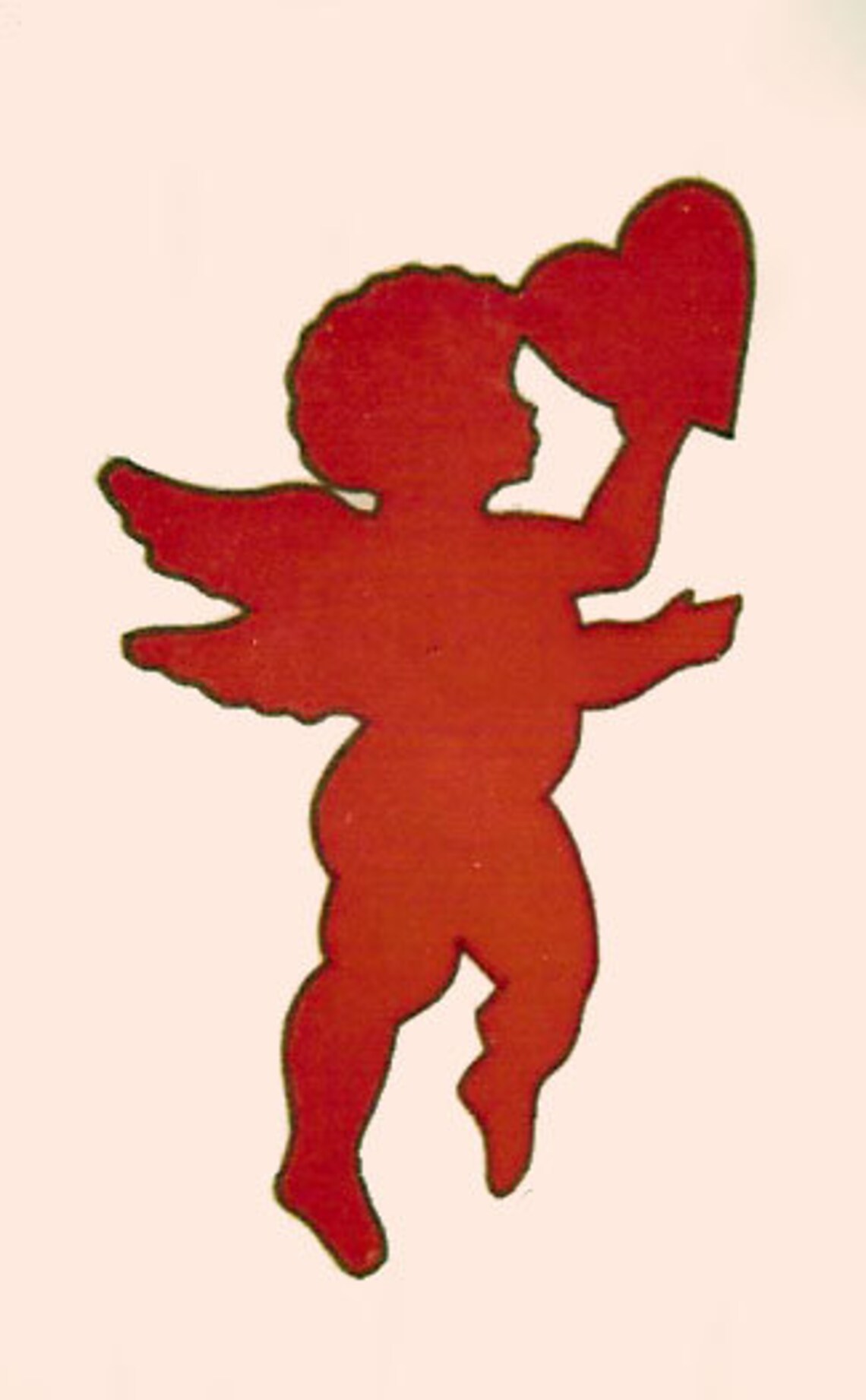 1015G - Cupid With Heart = Garden Size Flag - Etsy