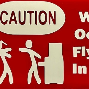 Funny Mechanics Toolbox Sign - Flying Tools - Garage Decor - Gifts for ...