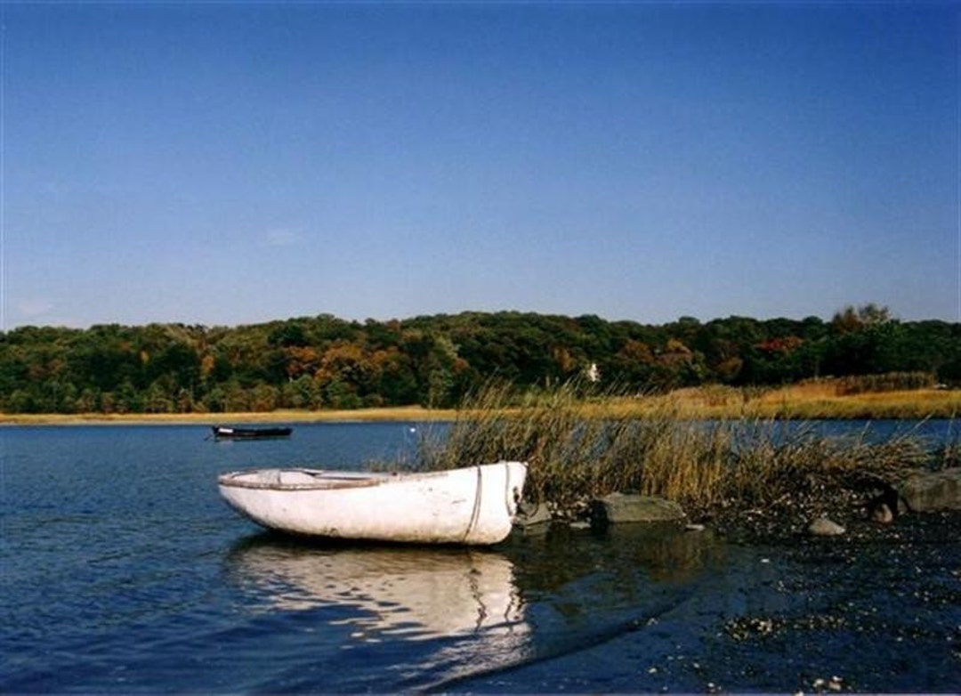 Boat at Cold Spring Harbor - Etsy