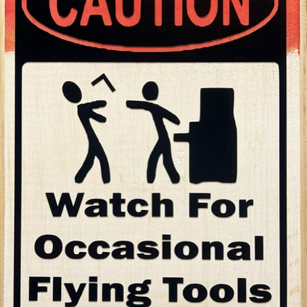 Funny Woodshop Sign - Etsy