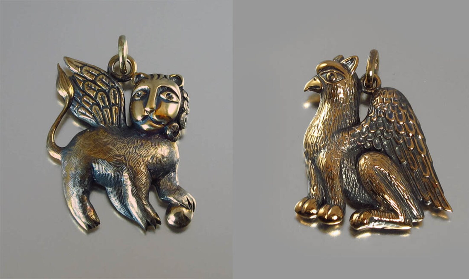 SPHINX Bronze Pendant Ready to Ship - Etsy