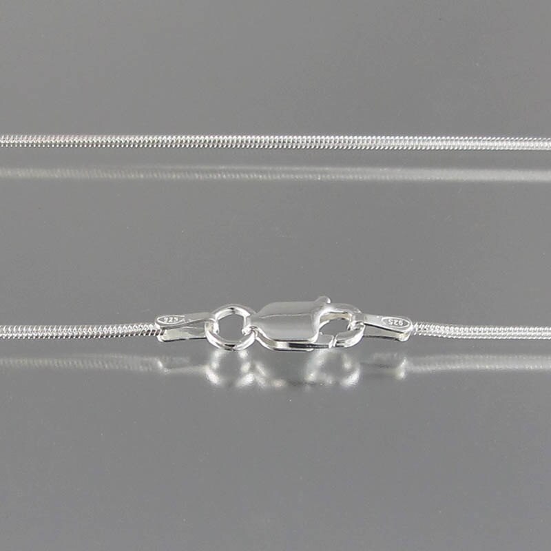 Sterling Silver Snake Chain Various Lengths - Etsy