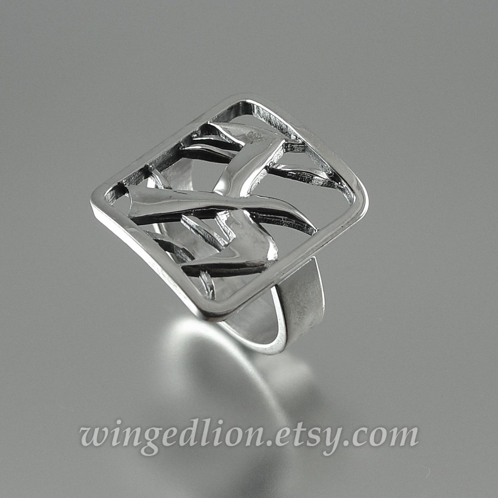 SEAGULL Sterling Silver Ring - Etsy