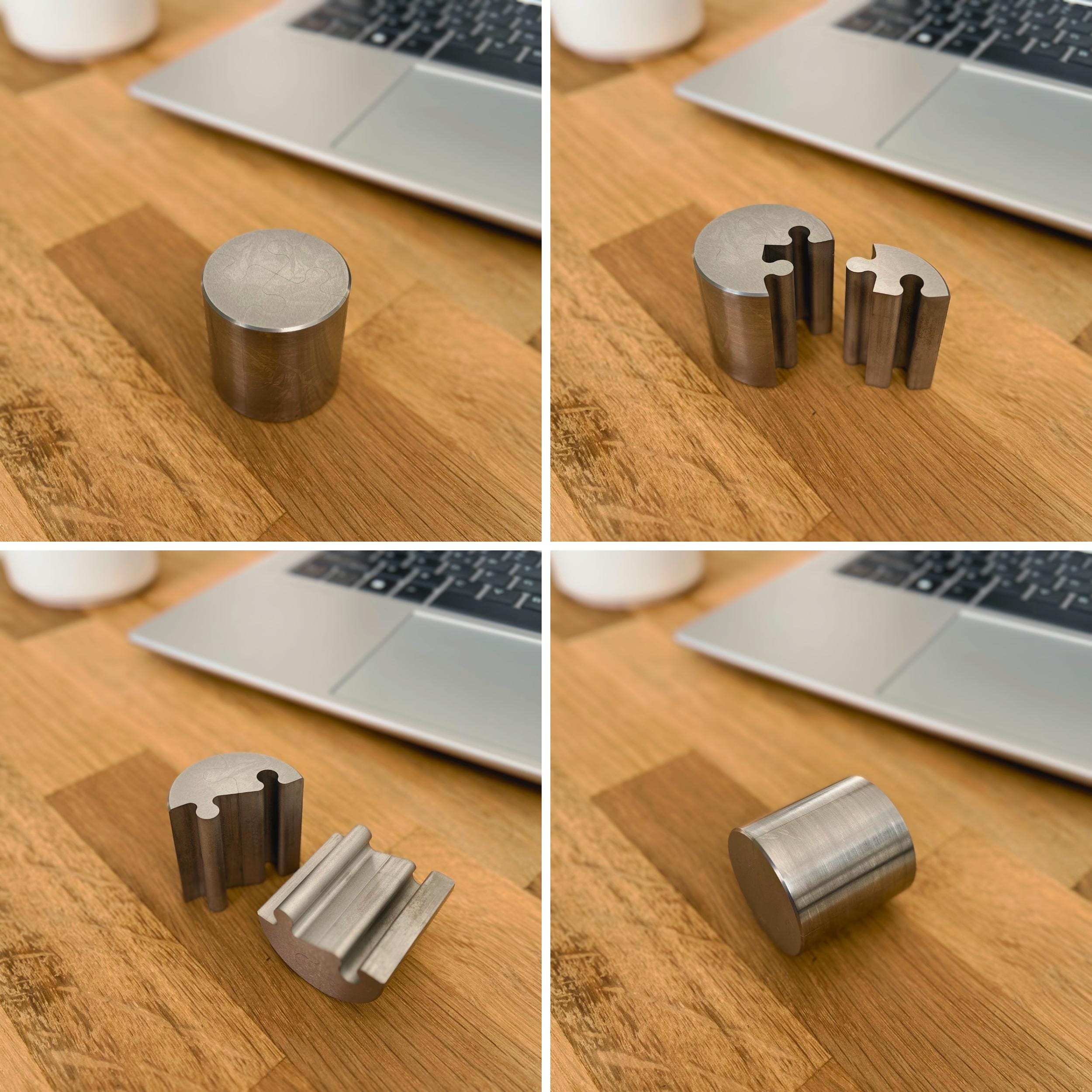 Steel Cylinder Fidget - Unique Engineering Gift for Him - Etsy